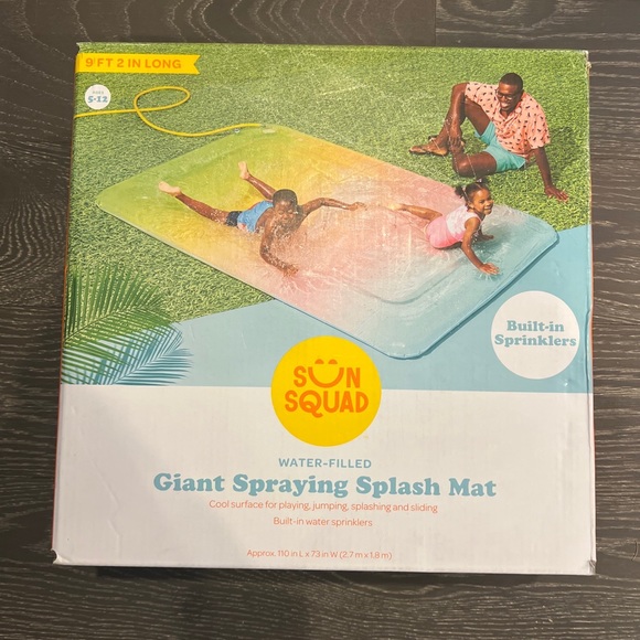 Sun Squad | Toys | Ombre Water Blob Sun Squad Giant Spraying Splash Mat ...